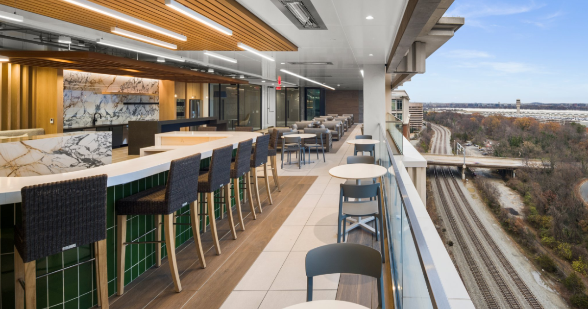 National Landing Center - 12th Floor Terrace + Amenities | DAVIS ...
